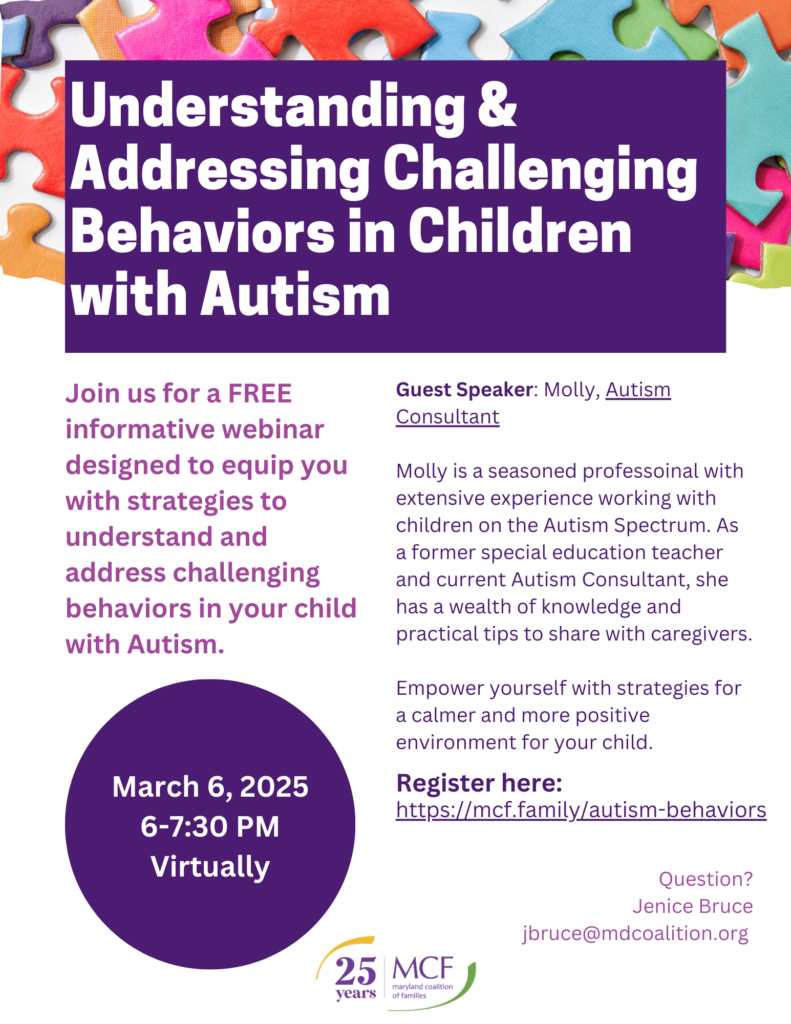 Understanding & Addressing Challenging Behaviors in Children with ...