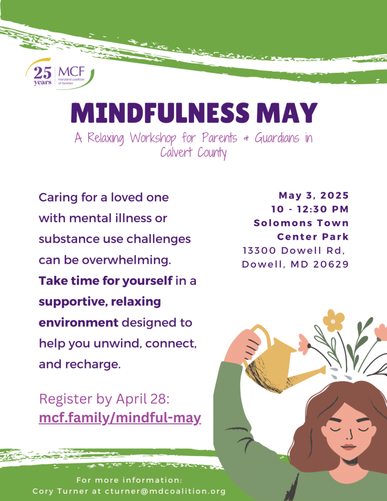 Mindful May - Maryland Coalition of Families